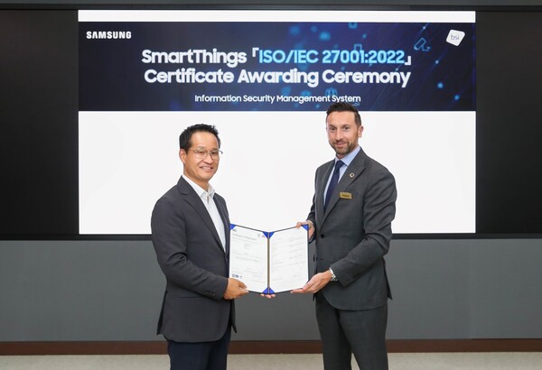 Samsung bagging ISO 27001 certification