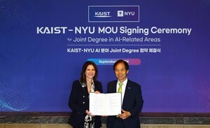 KAIST, NYU to launch joint AI degree program
